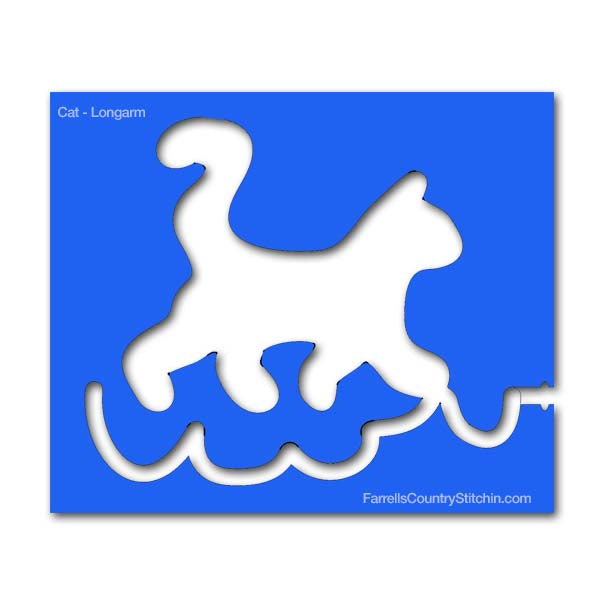 Cat - Longarm - w/Key - Path Easy™ - 1/2 Inch Path Width - 1/4 Inch Th ...